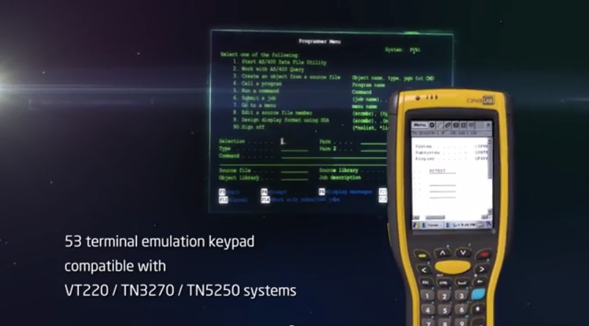 CipherLab 9700 Series Extends Its Performance to Windows® Embedded Handheld